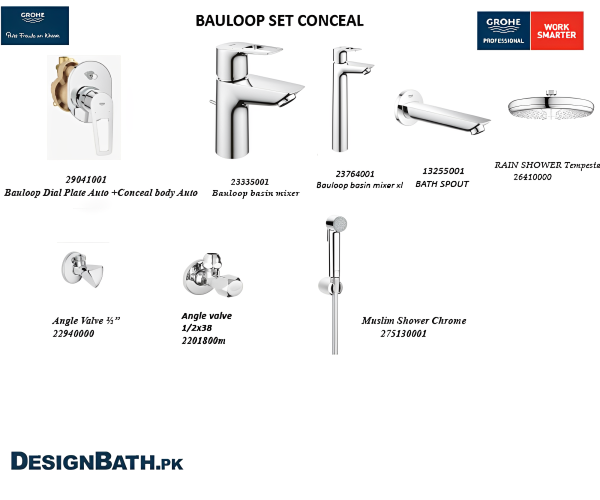 Grohe Products Buy in Lahore | Design Bath