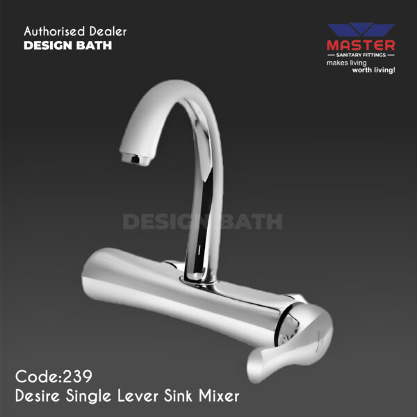 Master Desire Single Lever Sink Mixer 239 - Design Bath