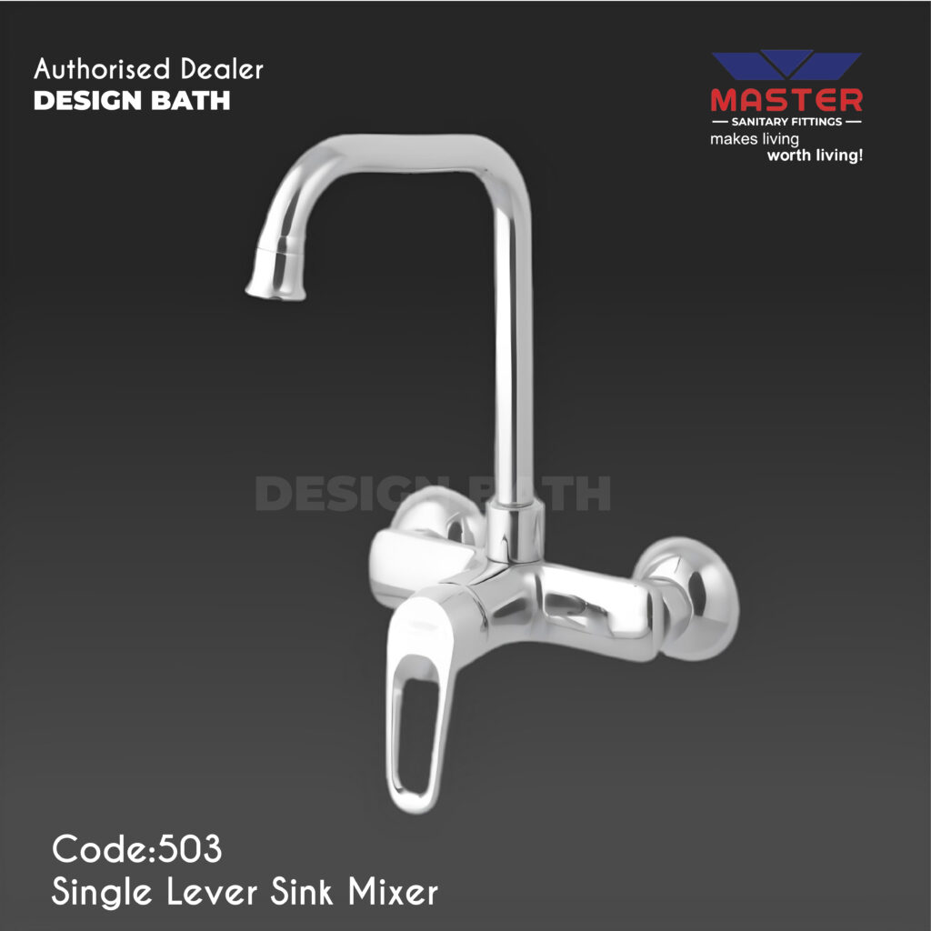 Master Single Lever Sink Mixer 503 - Design Bath