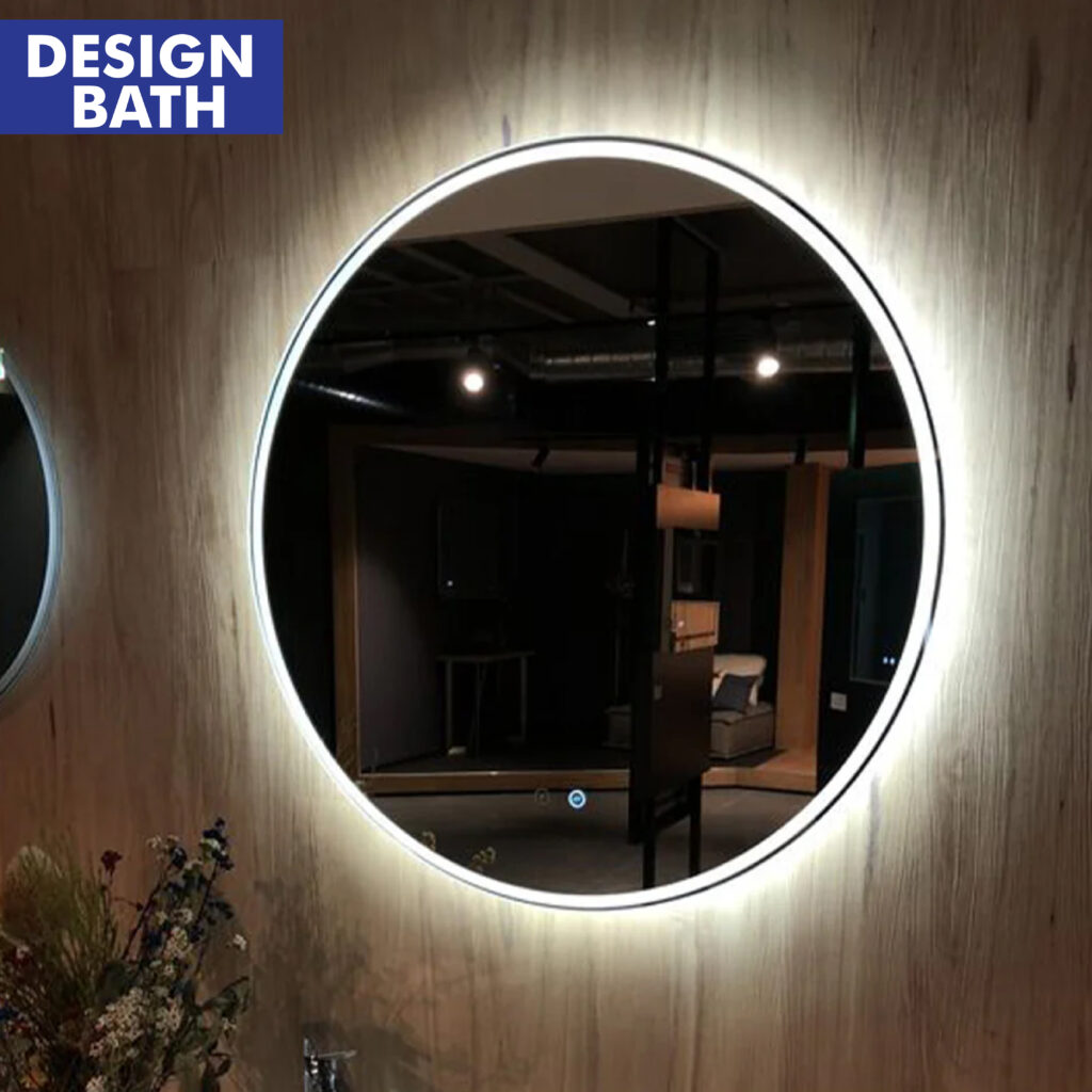 Smart Round Touch LED Mirror - Design Bath